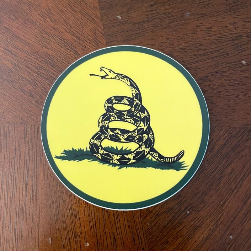 Gadsden Flag 2A Badge Snake Sticker Decal | Bench Reviews